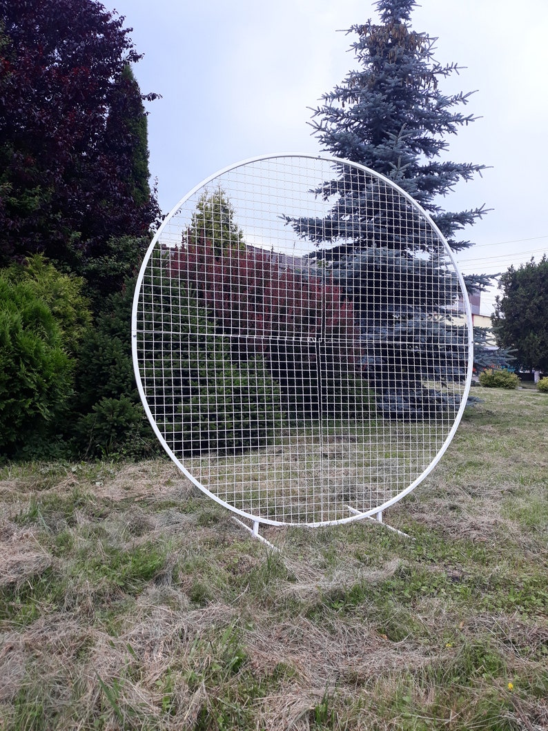 Round Wedding Arch / Metal Arch/ Ceremony Arch Wedding/ - Etsy