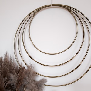 Metal Hoop 24"/ Ring Dream Catcher/ Wedding Arch/ Wedding Decor ...