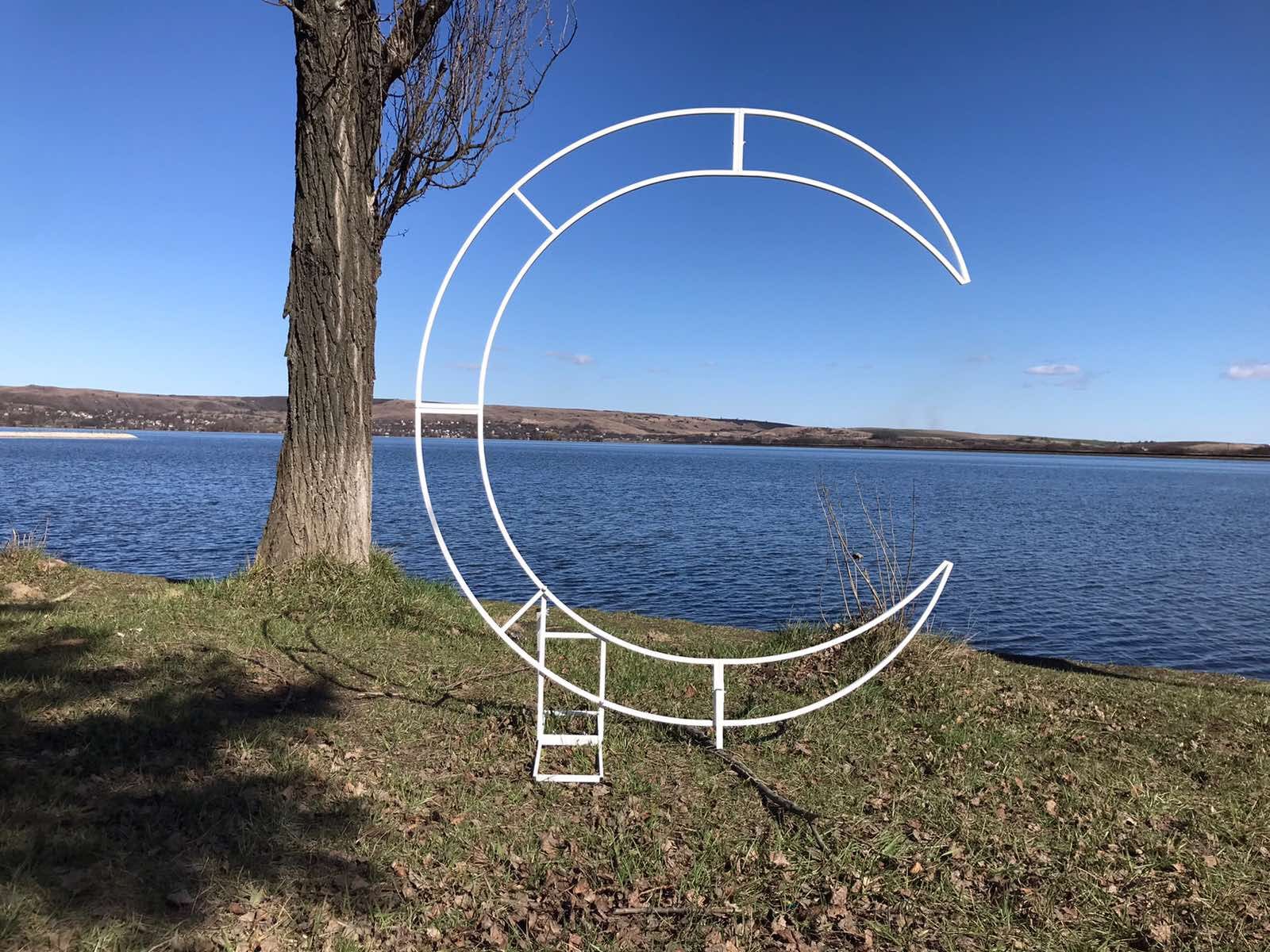 Moon Arch 82/metal Wedding Arch/ Wedding Decor/ Wedding - Etsy