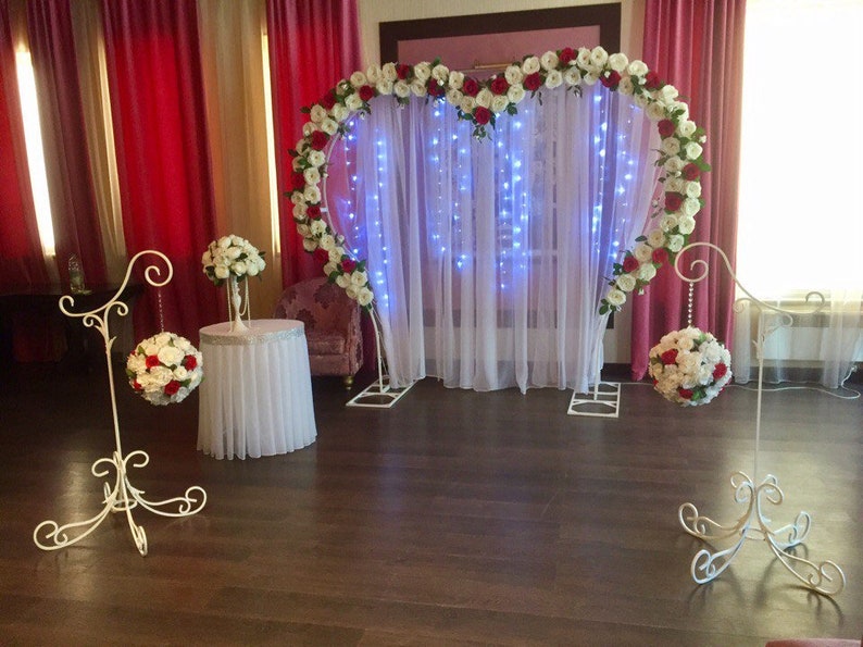 Heart Wedding Arch/ Wedding Arch/ Metal Wedding Arch/ Ceremony - Etsy