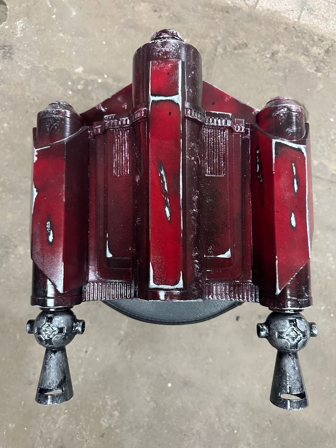 Mandalorian Din Djarin Jetpack Backplate Armor Cosplay Mandalorian ...