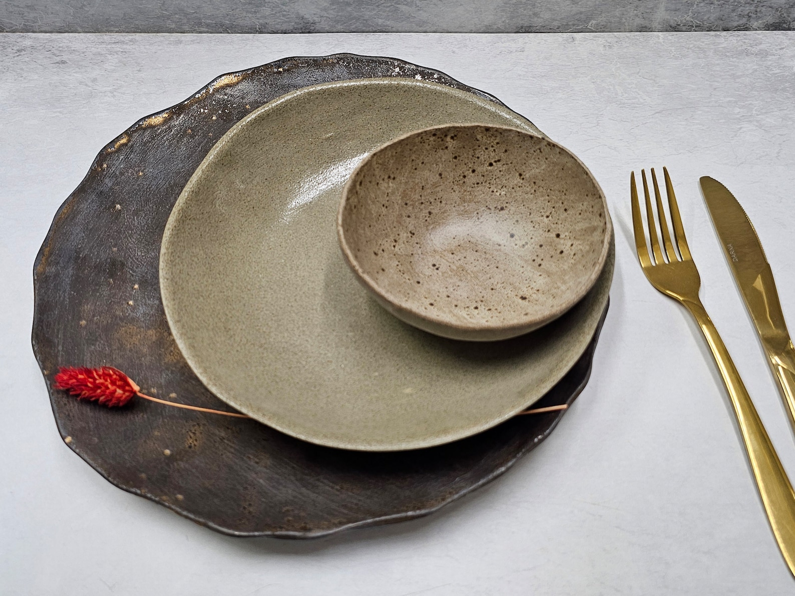 Ceramic Dinnerware Sets, Handmade Dishes, Modern Dinner Set, Rustic ...