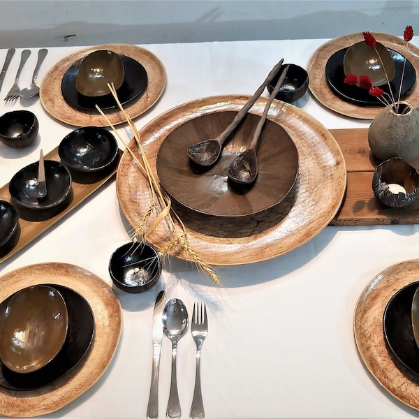 Rustic Dinnerware - Etsy