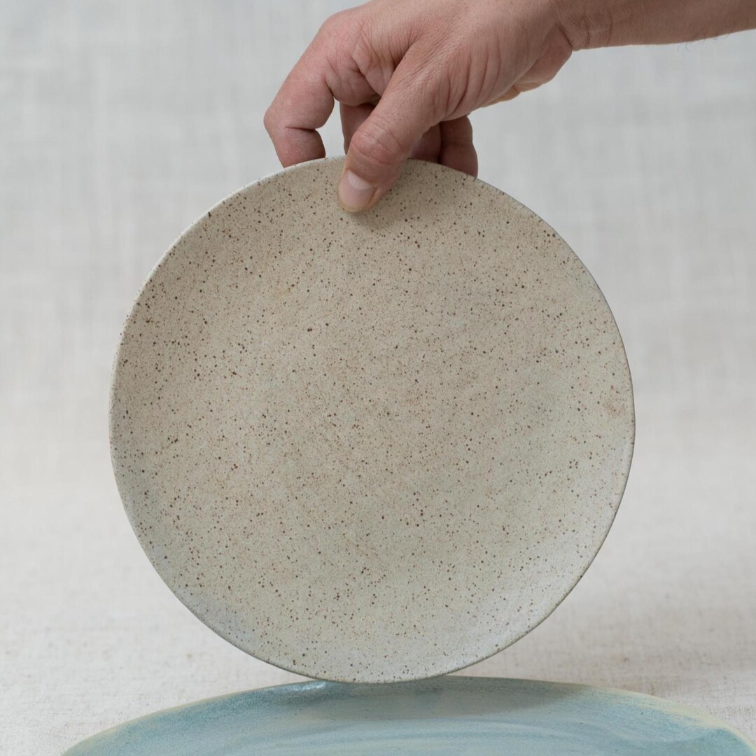 Luxury Plates, Unique Light Blue Plates, Ceramic Dinner Plates ...