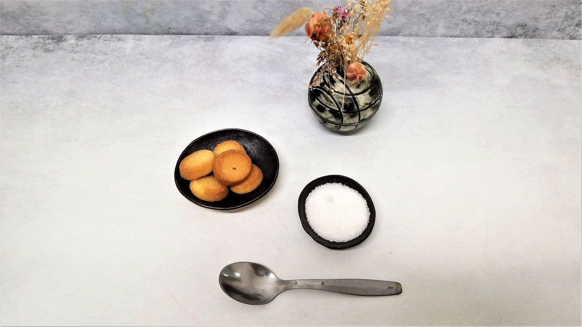 Black Ceramic Serving Tray Long Black Rectangle Tray Ceramic - Etsy