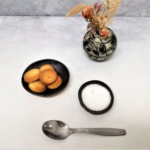 Black Ceramic Serving Tray Long Black Rectangle Tray Ceramic - Etsy