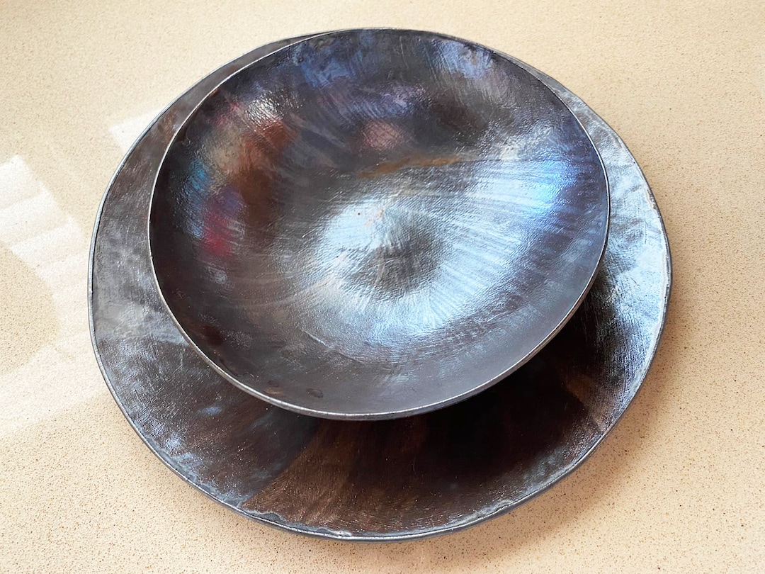 Black Ceramic Plates Set, Black Table Setting, Fall Wedding Tablescape ...