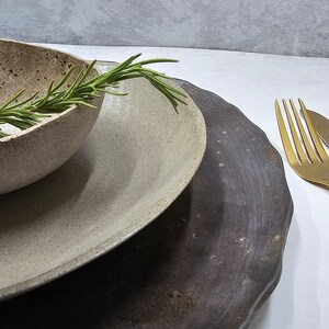 Ceramic Dinnerware Sets, Handmade Dishes, Modern Dinner Set, Rustic ...
