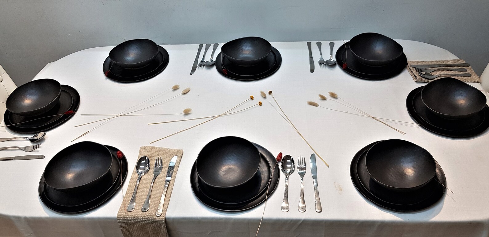 Japanese Dinnerware Modern Dishware Set Black Dishware Set - Etsy