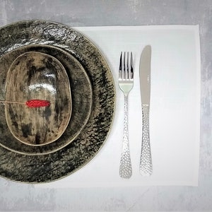 Ceramic Dinnerware Sets, Stoneware Dish Set, Unique Reactive Glaze ...