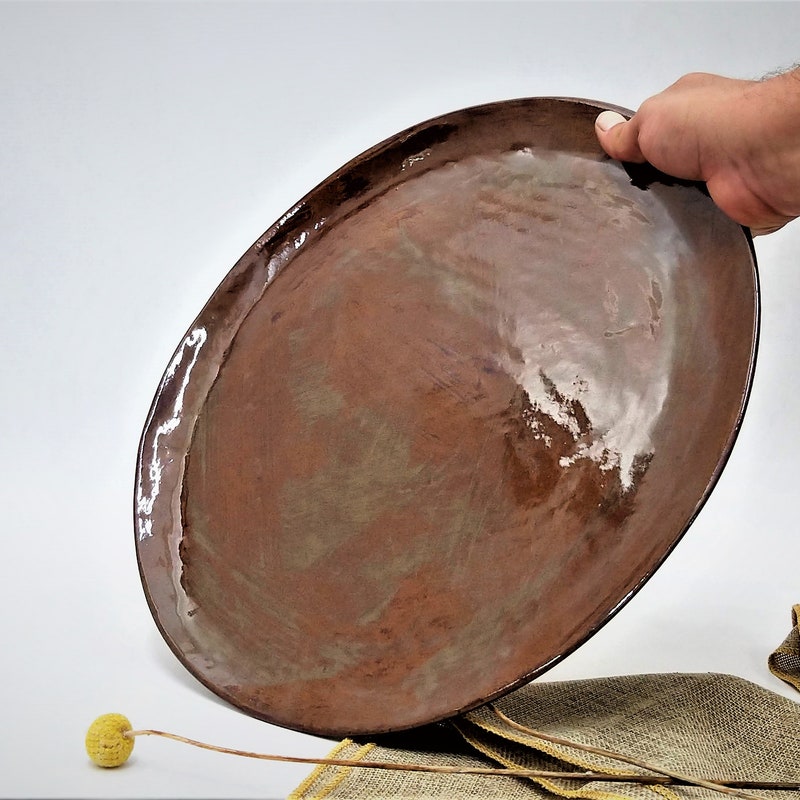Large Ceramic Tray - Etsy