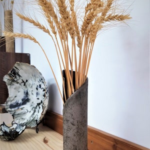 Tall Ceramic Vase, Rustic Pottery Vase, Clay Vase, Handmade Flower Vase ...