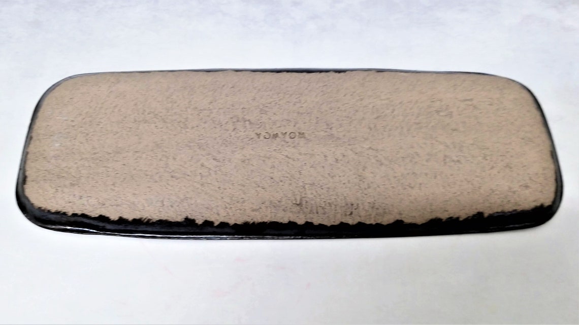 Black Ceramic Serving Tray Long Black Rectangle Tray Ceramic - Etsy