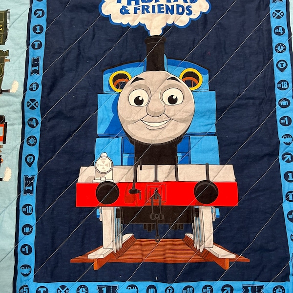 Train Quilt - Etsy