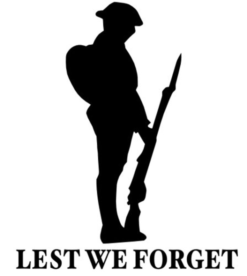 Lest We Forget Stood WW1 WW2 Heroes Soldier/military/car/van - Etsy