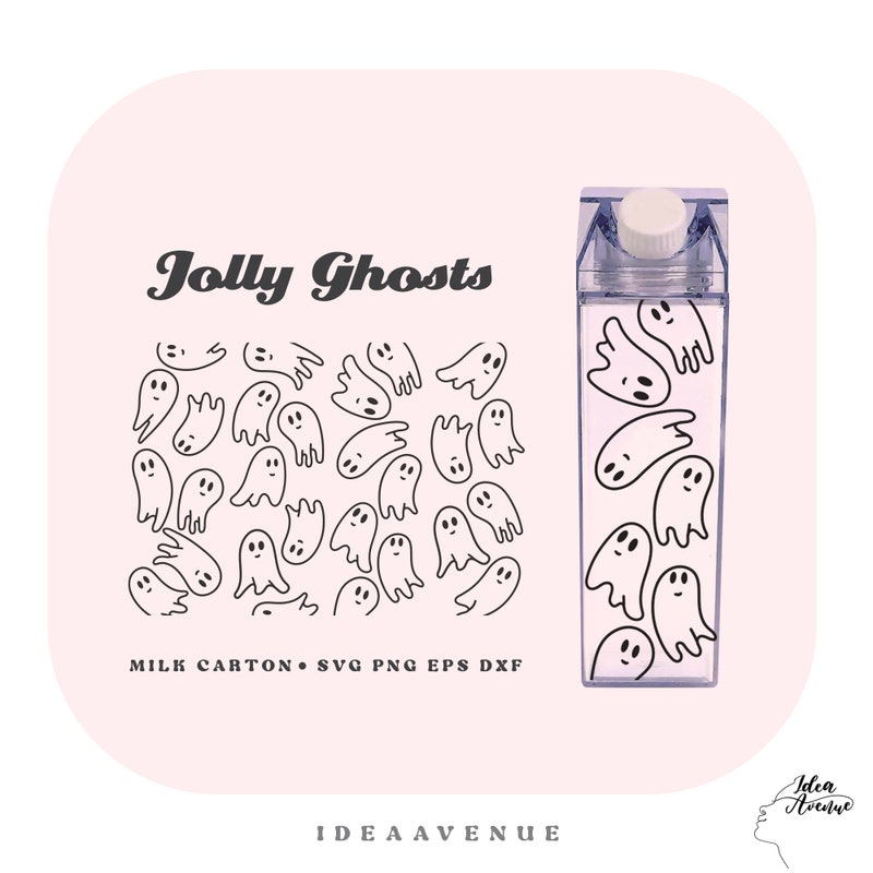 Milk Bottle Ghosts - Etsy