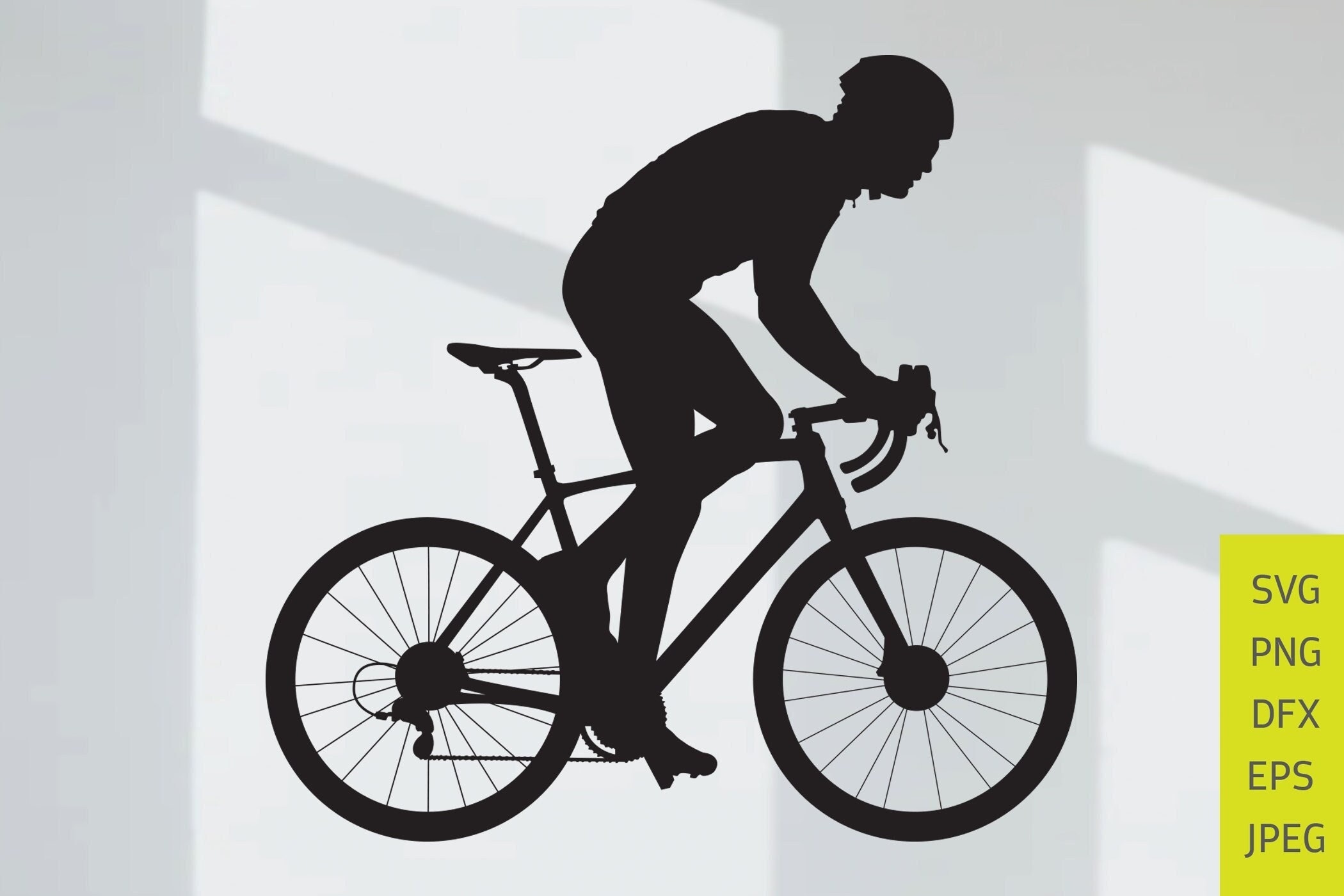 Cyclist SVG File for Cricut and Cutting Machines Cyclist SVG - Etsy Canada