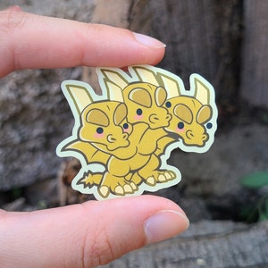 COMPACT KAIJU Tiny Kaiju Stickers - Etsy