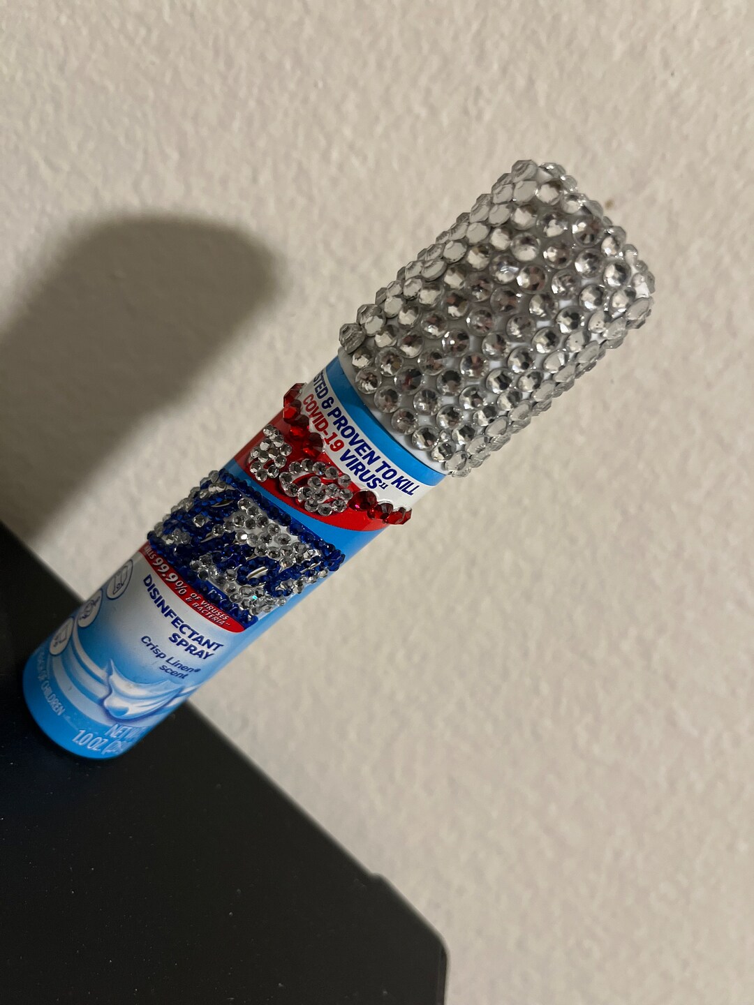 Blinged and Bedazzled Mini Lysol - Etsy