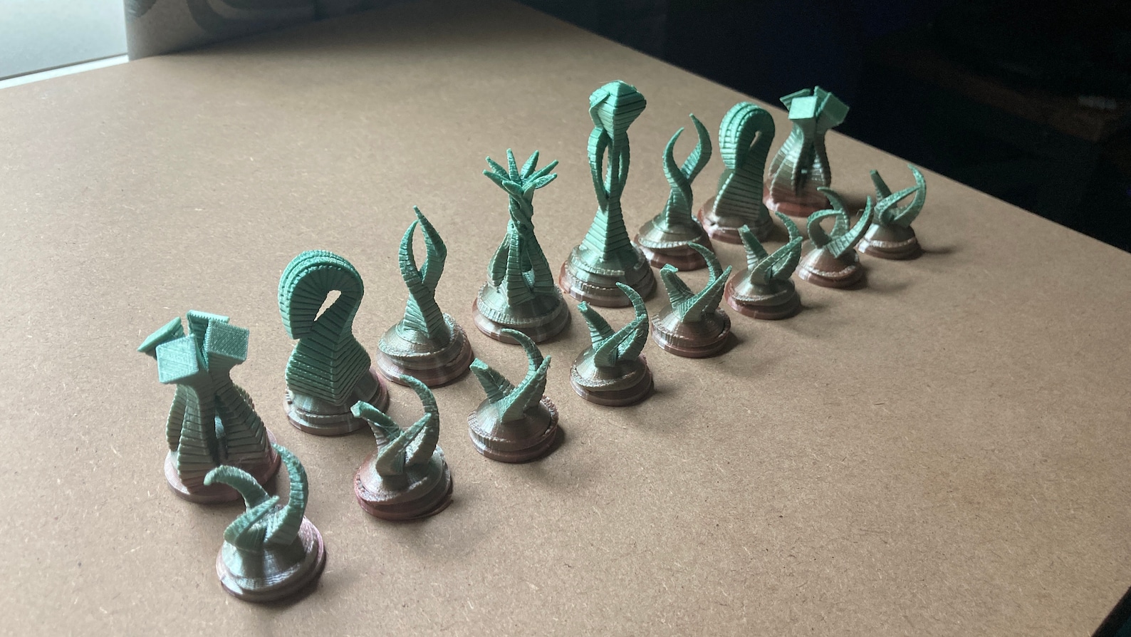 3D Printed Dead Space Inspired Alien Chess Set of 17 - Etsy