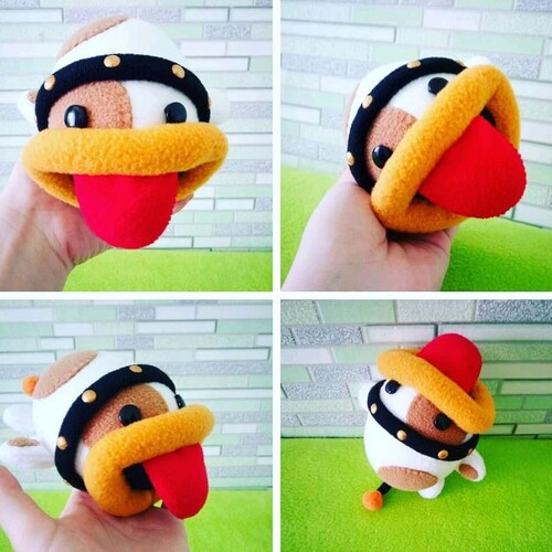 Yoshi's Woolly World Poochy Crochet Plush Amigurumi - Etsy