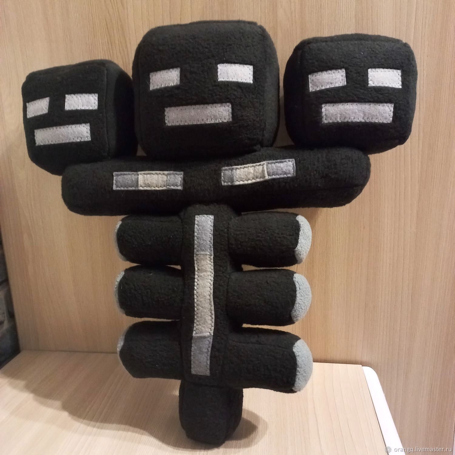 Minecraft Wither Plush 15 Game Soft Toy Minecraft - Etsy Australia