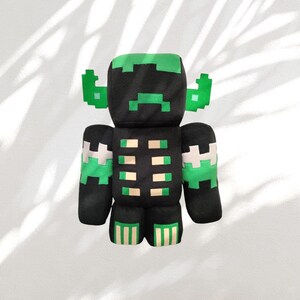 Minecraft Warden Warden Plush Game Soft Toy Minecraft - Etsy UK
