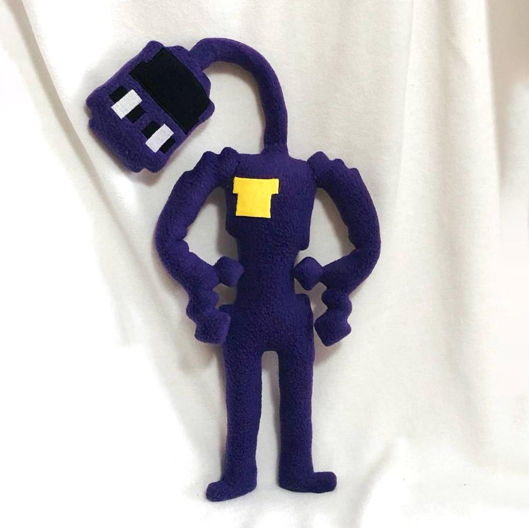 Purple Guy FNAF Plush, William Afton Five Nights Plush, Orange Guy ...