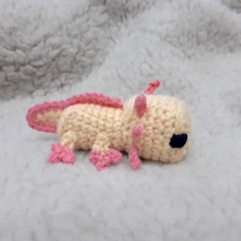 Axolotl Minecraft Crochet Minecraft Axolotl Plush Crochet - Etsy