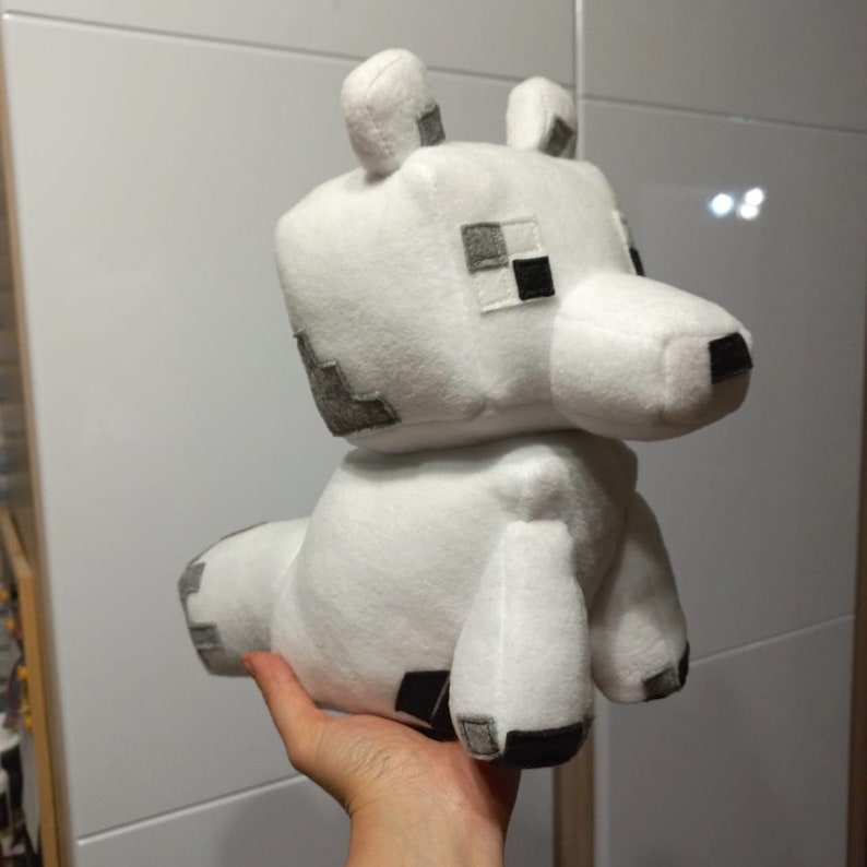 Minecraft Snow Fox Game Soft Toy Minecraft Plush Gamer - Etsy