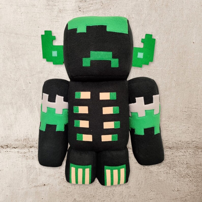 Minecraft Warden Warden Plush Game Soft Toy Minecraft - Etsy UK
