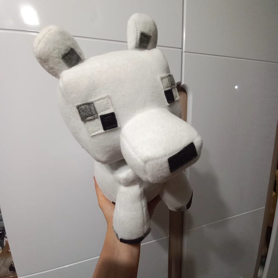Minecraft Snow Fox Game Soft Toy Minecraft Plush Gamer - Etsy