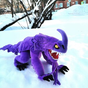 Purple Death Plush, How to Train Your Dragon, Dragon Plush, Httyd ...