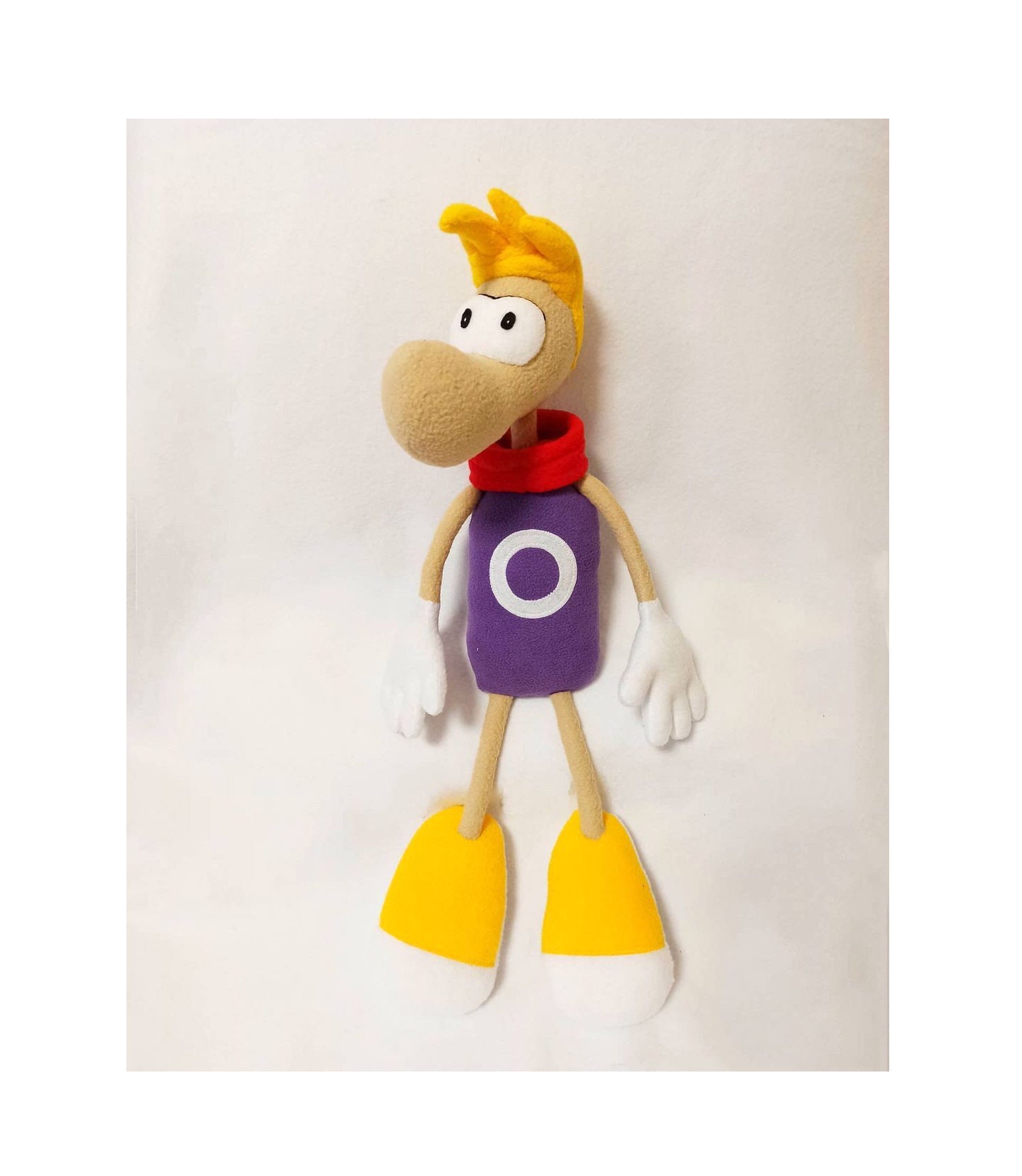 Rayman Plush Kawaii Plush Stuffed Animal Gamer Gift - Etsy