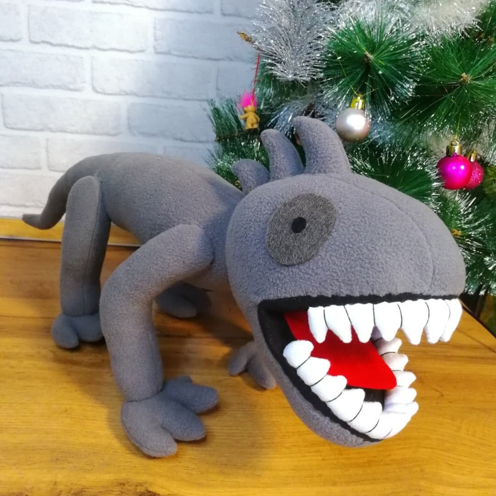 Behemoth Plush Trevor Henderson SCP Plush Monster Plush - Etsy Canada