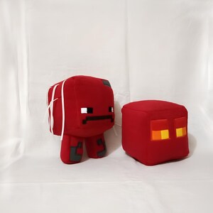 Minecraft Strider Plush Magma Cube, Minecraft Plush, Gamer Gift ...