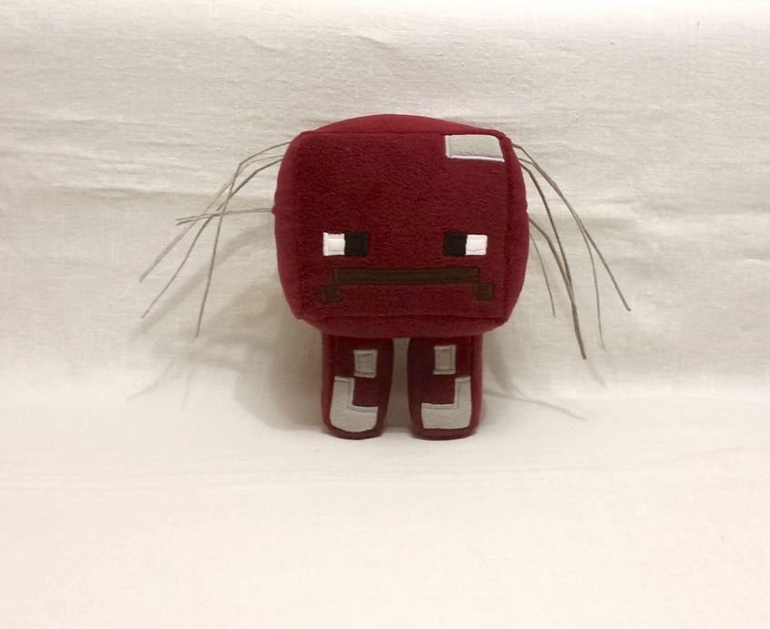 Minecraft Strider Plush, Minecraft Plush, Gamer Gift, Stuffed Animal - Etsy