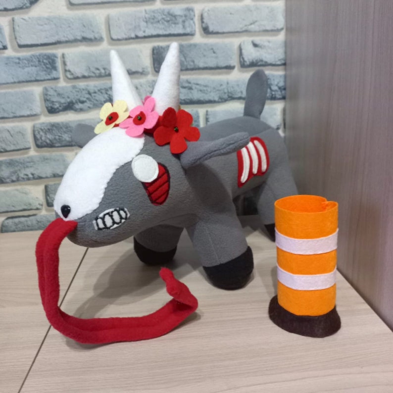Personalized Goat Plush From Goat Simulator Goatz Stuffed - Etsy