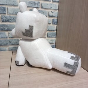 Minecraft Snow Fox, Game Soft Toy, Minecraft Plush, Gamer Gift ...