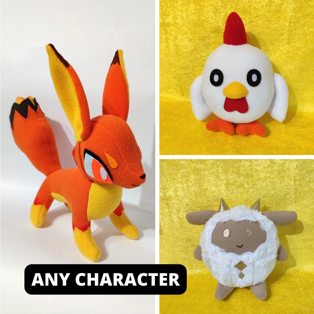 Palworld Plush Toy, Custom Pal, Chikipi Plush, Lamball Toy, Foxparks ...