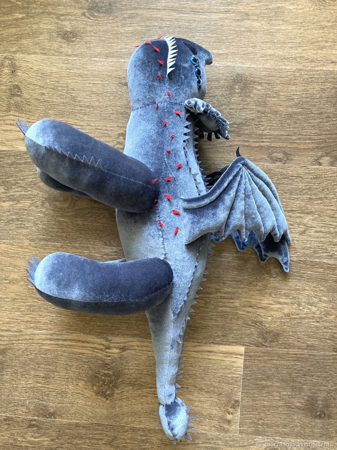 Red Death Plush How to Train Your Dragon Dragon Plush - Etsy UK