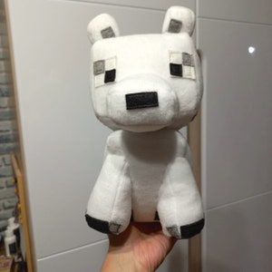 Minecraft Snow Fox, Game Soft Toy, Minecraft Plush, Gamer Gift ...