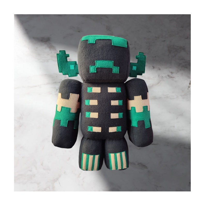 Minecraft Warden Warden Plush Game Soft Toy Minecraft - Etsy Australia