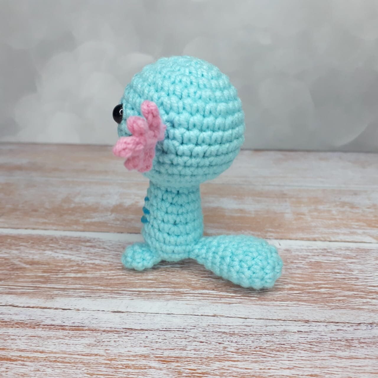 Crochet Paldean Wooper Plush Pokemon Scarlet and Violet - Etsy