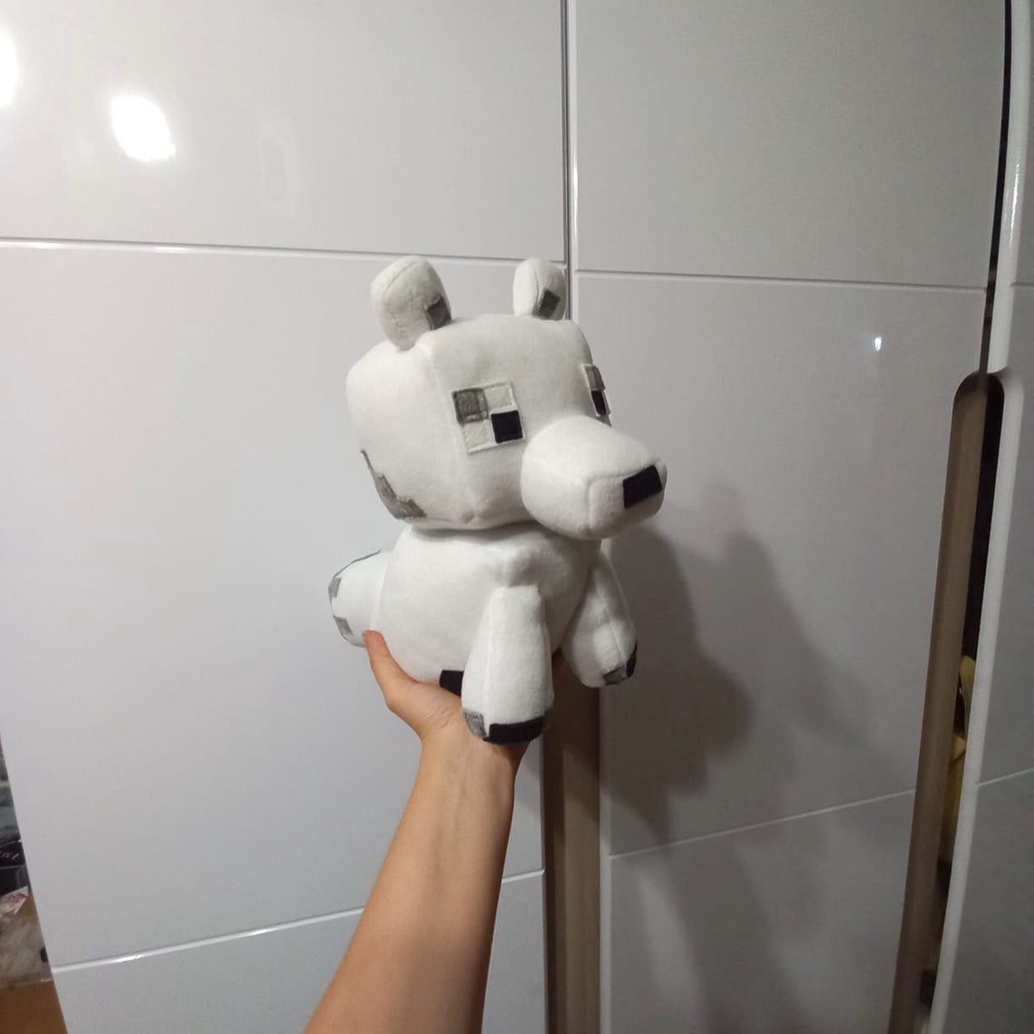 Minecraft Snow Fox Game Soft Toy Minecraft Plush Gamer - Etsy
