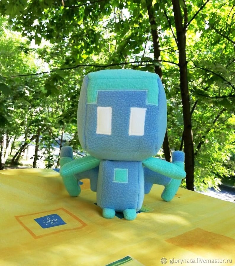Minecraft Allay Plush Minecraft Plush Gamer Gift - Etsy UK