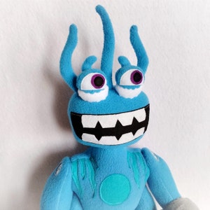 Wubbox Plush Ice Island My Singing Monsters, Monster Plush, Weirdcore ...