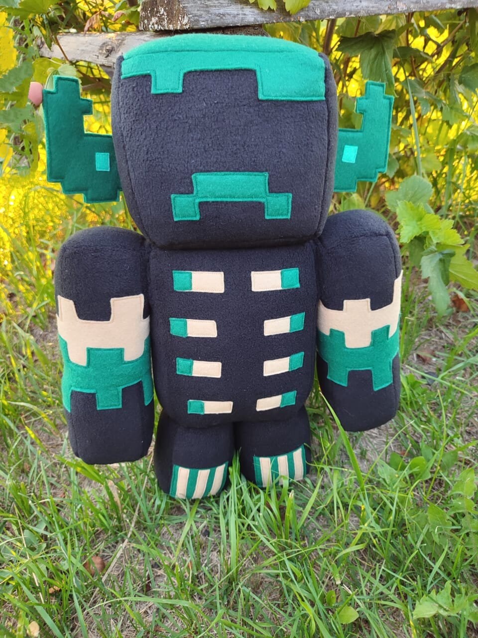 Minecraft Warden Warden Plush Game Soft Toy Minecraft - Etsy UK