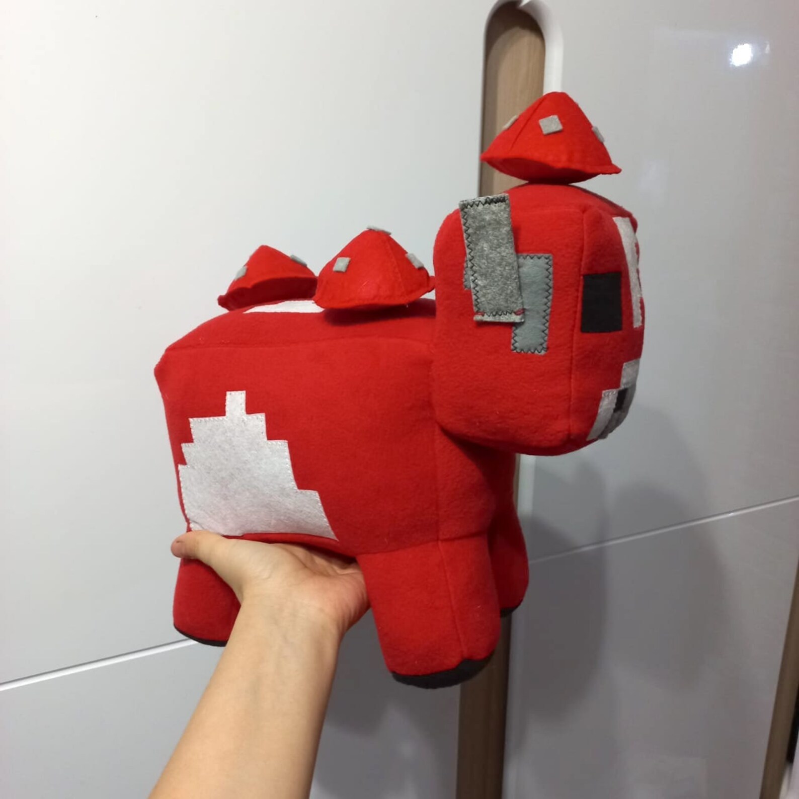 Mooshroom Minecraft Mooshroom Plush Game Soft Toy Minecraft - Etsy