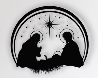 Holy Family Svg | Etsy